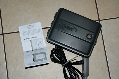 Orbit 6-Station Irrigation Timer 27896 Very CLean With Key w5b | eBay