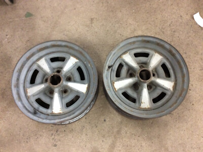 2015 Pontiac Rally II Wheels Pair 15x6 HK Code Date Matched | M-5-1-4-6-HK
