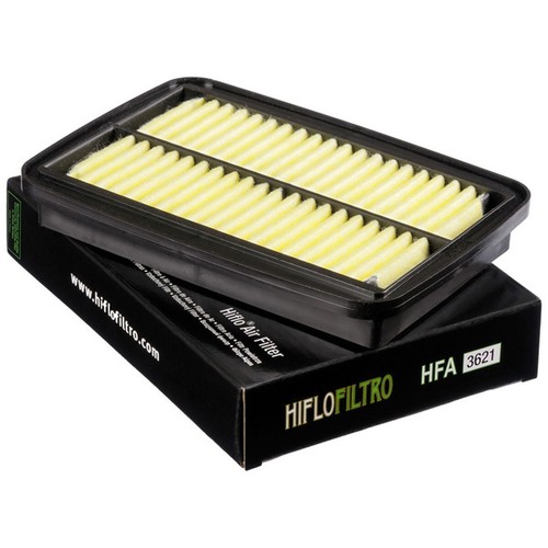 Hiflofiltro HFA3621 Motorcycle Motorbike Air Filter Yellow / Black ...