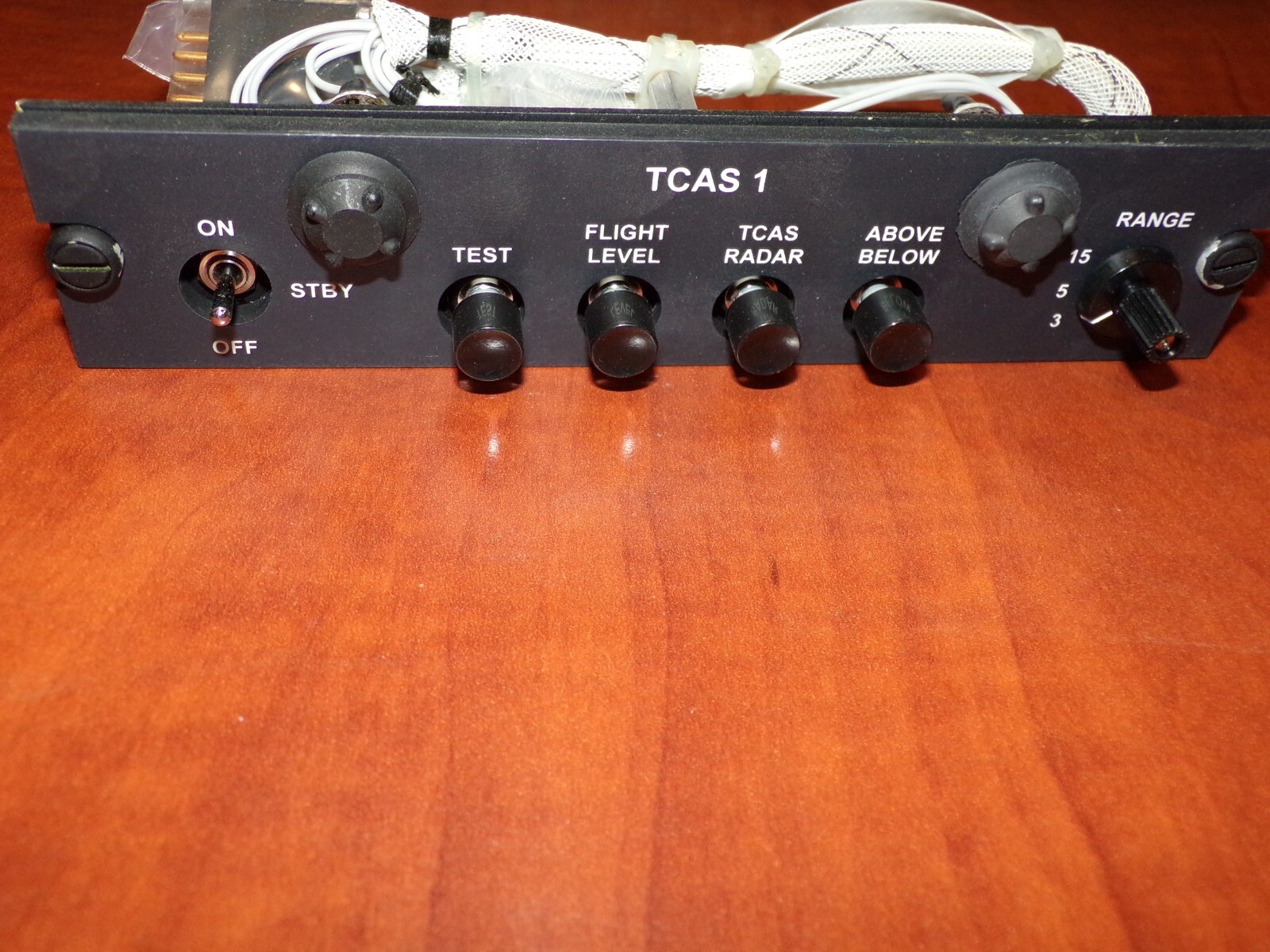 Learjet Aircraft TCAS Panel Radar Flight Level Range 01144-501-12 | eBay