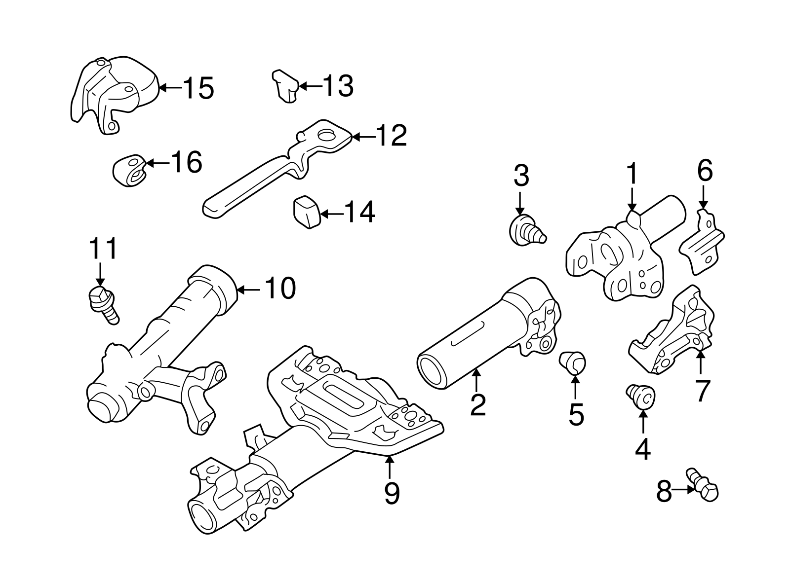 Genuine Lexus Adjust Nut Bushing 90389-08124 | eBay