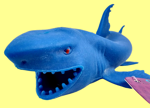 Shark Life-Like Imperial Jaru Figure Squishy Creatures Stretchable Toy ...
