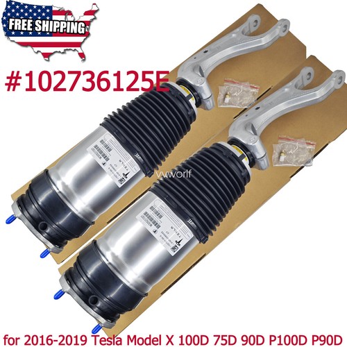 OEM 2x Front Air Suspension Shock Absorber for 16-19 Tesla Model X ...