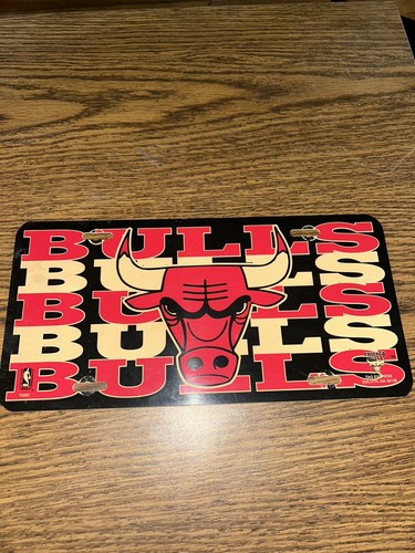 Chicago Bulls License Plate - 12x6 Plastic Tag Express Officially ...