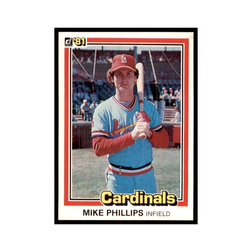 1981 Donruss Mike Phillips Baseball Cards #188.0 | eBay