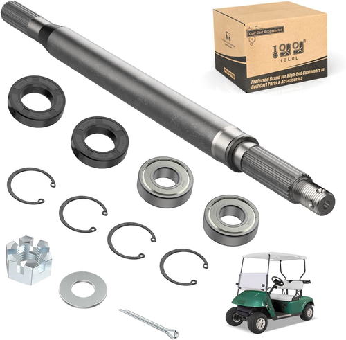 EZGO TXT Rear Wheel Axle Shaft Passenger Side OEM #20377G12 Golf Cart ...