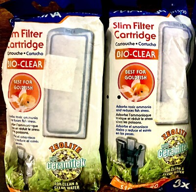 New Lot Of 2 Packs (6 Total) Bio-Clear Marina Slim Power Filter ...