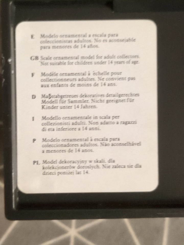 Williams Renault FW 14B 1992 F1 Collectible Car Model | eBay UK