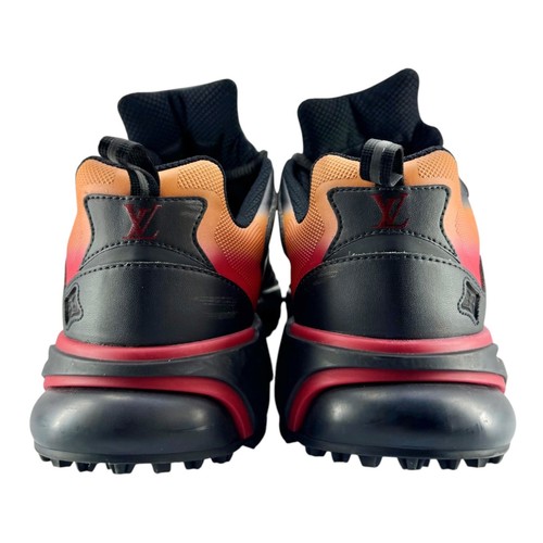 Louis Vuitton Runner Tatic Sneaker Black Red Pre-Owned | eBay