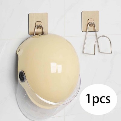 Helmet Storage Hook Stainless Steel Accessories Saving Space | eBay ...
