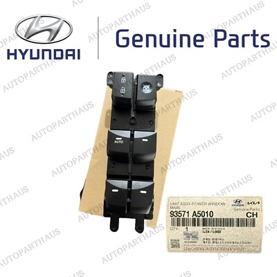 OEM 13 - 17 HYUNDAI ELANTRA GT DRIVER MASTER POWER WINDOW SWITCH NEW ...