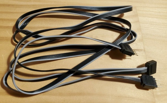 MSI 1 to 2 RGB LED Extension Y Cable K10-3008252-V03 for sale online | eBay