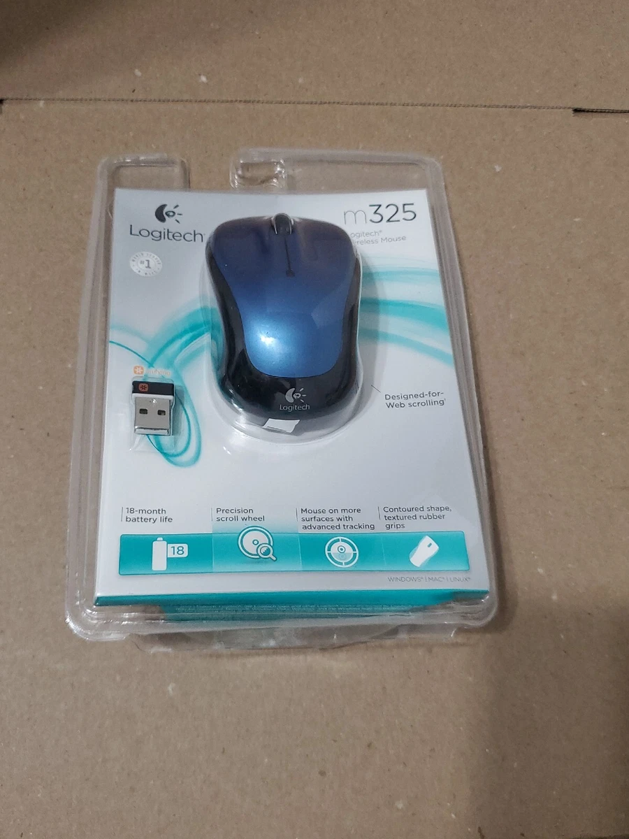 Logitech Wireless Mouse Blue