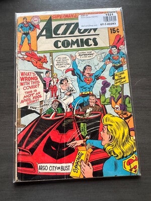 Action Comics #388 (1970): Bronze Age DC Comics! Curt Swam Cover Art ...