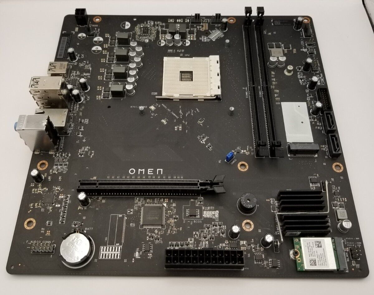 HP OMEN Moria3 Socket AM4 MicroATX Motherboard (L93972-001) For Parts ...