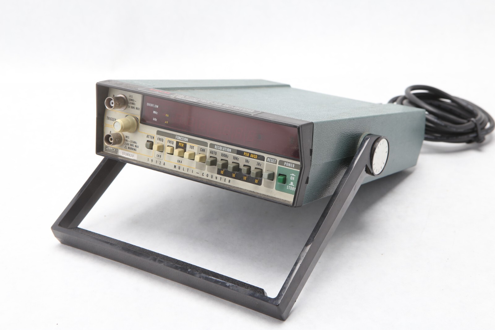 Fluke 1912A 520 MHz Frequency Counter - HAM PARTS REPAIR READ B41 | eBay