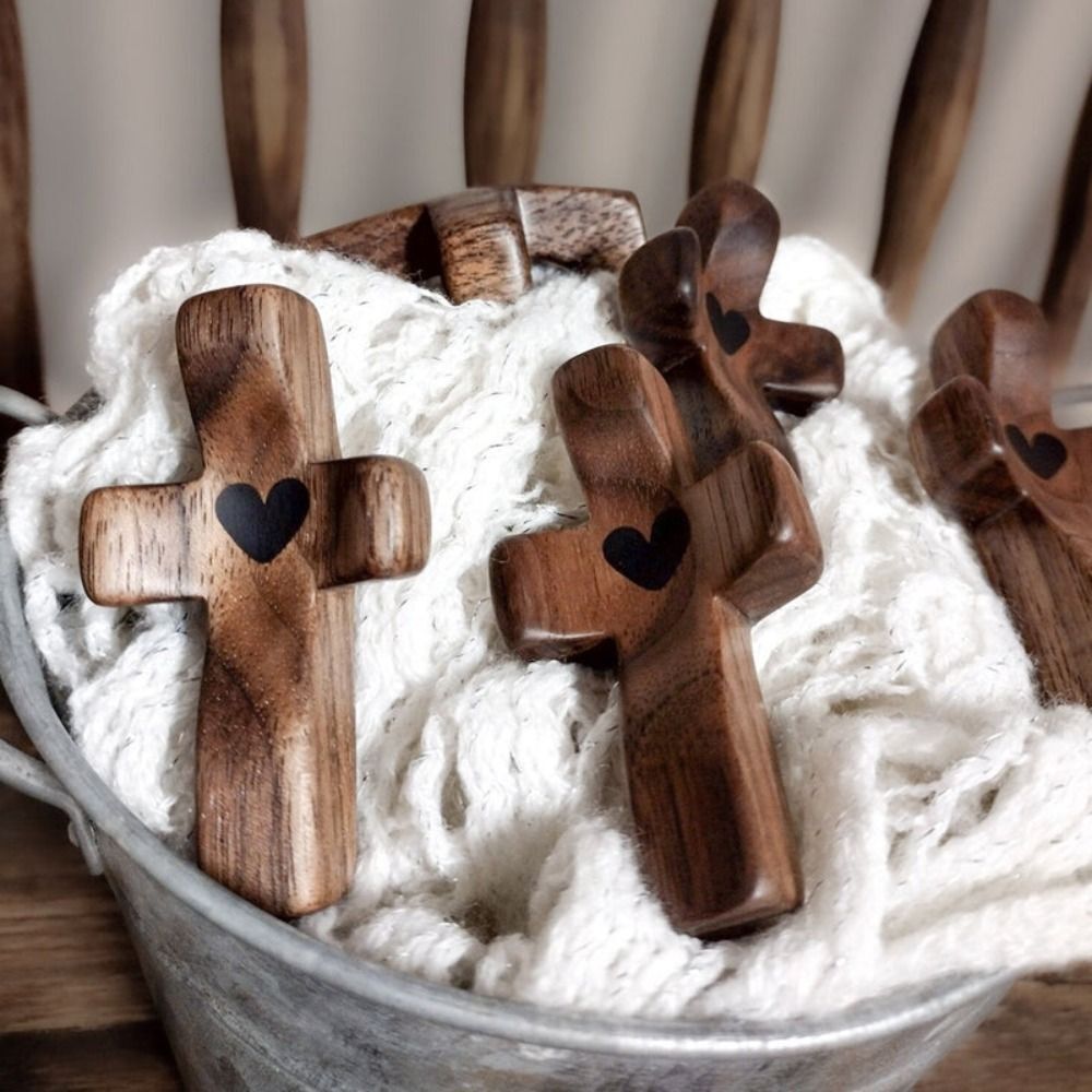 Wooden Cross Toys Emotional Support Fingertip Stress Relief Toy | eBay