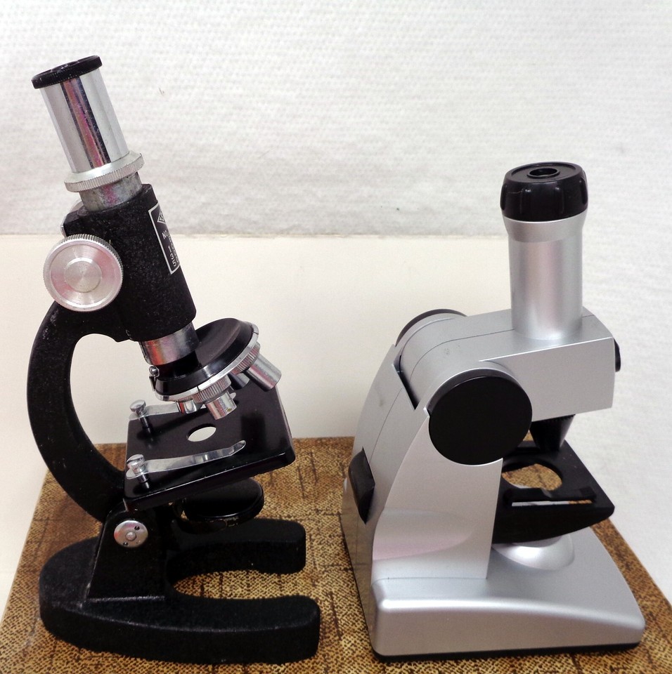Vintage Children's SOUTHERN PRECISION INSTRUMENT Microscope 7-Piece Set ...