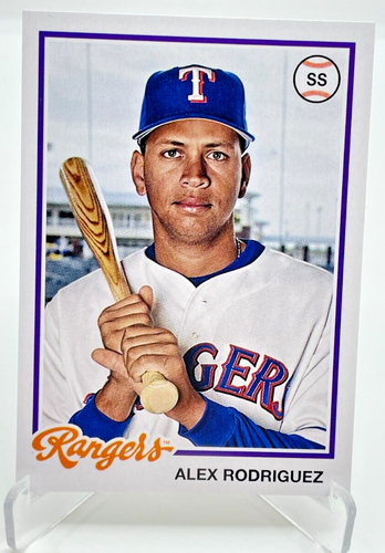 Alex Rodriguez 2022 Topps Archives Base Portrait Card #178 Texas ...