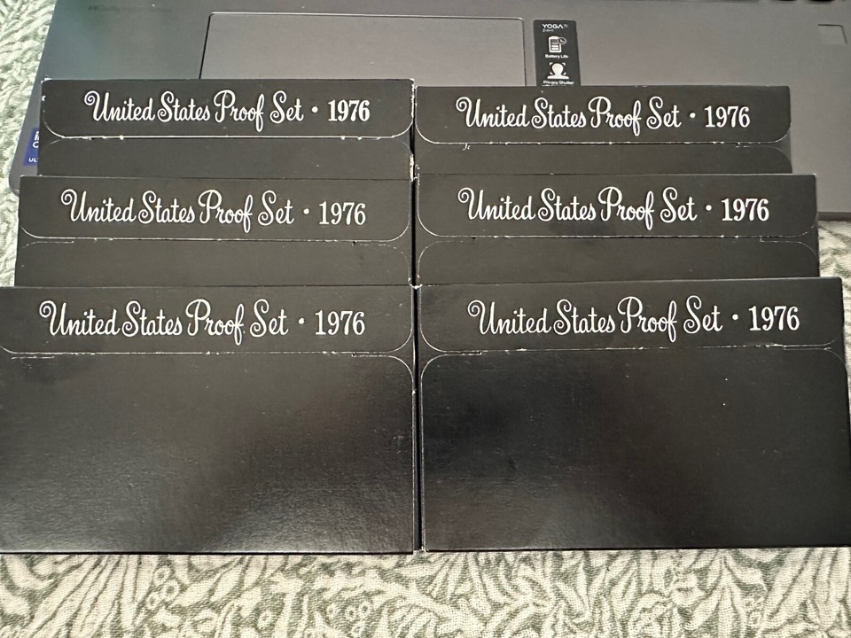 6 packs 1976 United States Proof Set - Original boxes | eBay