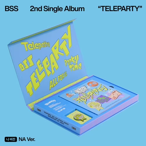 BSS [TELEPARTY] 2nd Single Album CD+5 Book+2 Photo Card+ID Card+Poster ...