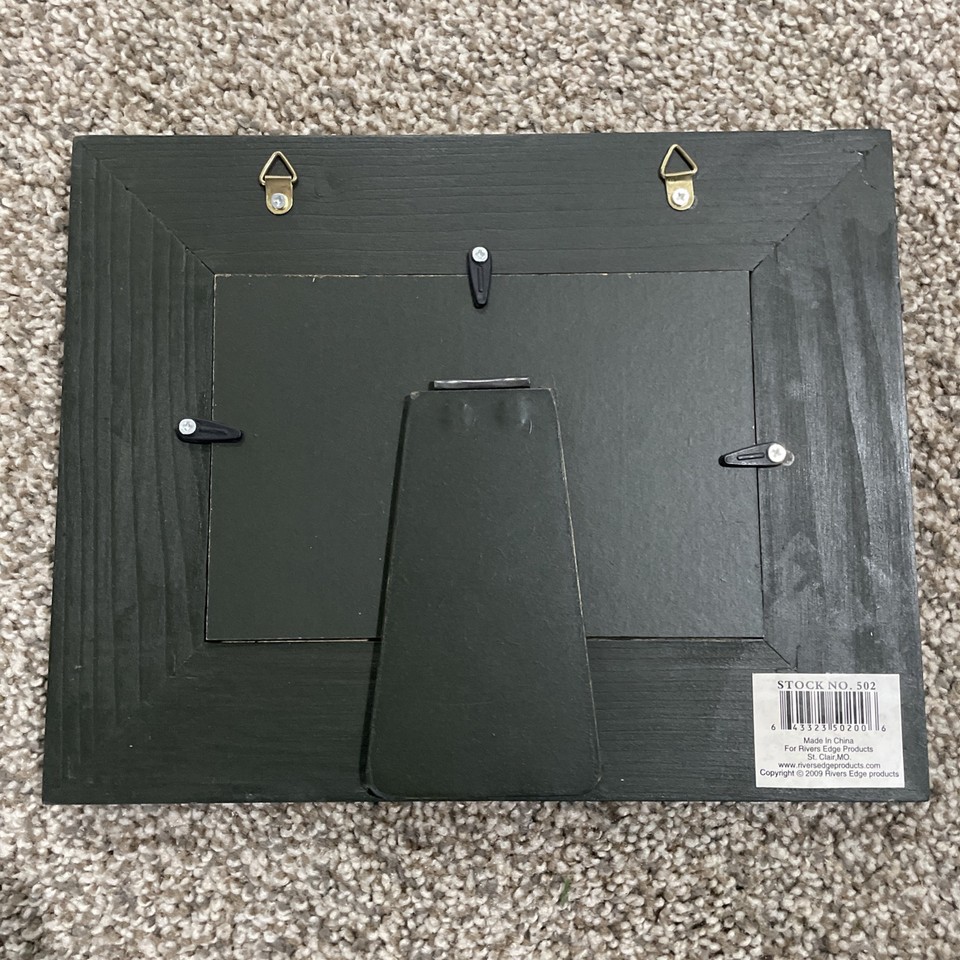 Rivers Edge Tin/wood Deer “HUNTER” Frame | eBay