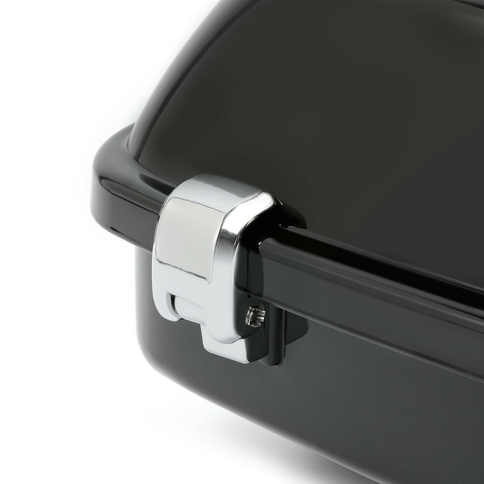 5.5'' Vivid Black Razor Tour Pack Trunk Mount Rack For Harley Softail ...