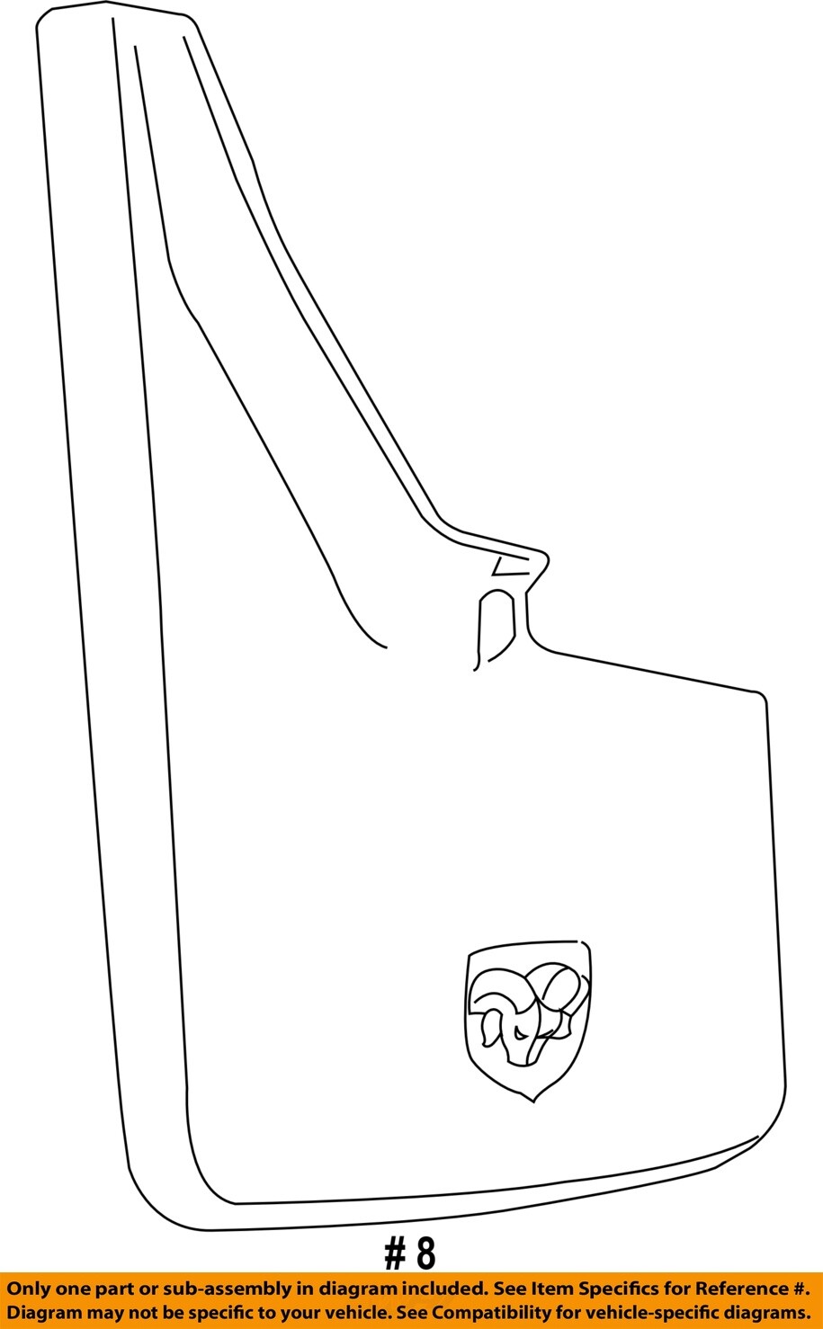 CHRYSLER OEM 09-22 1500 Classic Fender Exterior Trim-Mud Guard ...