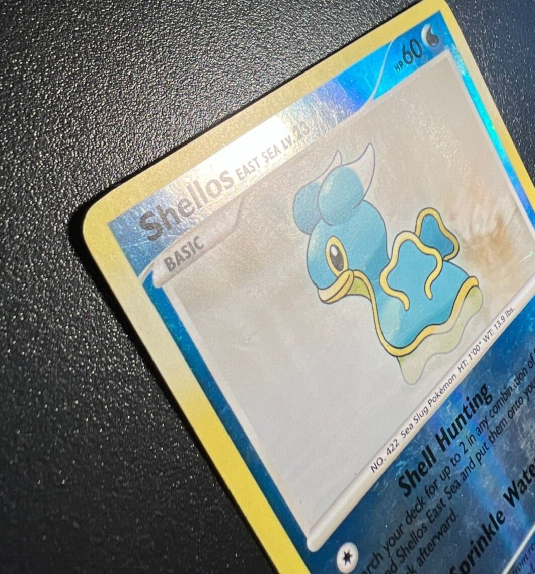 Pokemon 2007 - Secret Wonders - Shellos East Sea 106/132 - Reverse holo ...