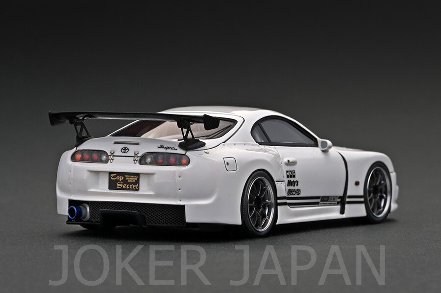 Ignition Model IG2948 1/43 TOP SECRET GT300 Supra (JZA80) White JDM | eBay