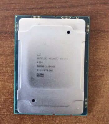 Intel Xeon Silver 4214 2.20GHz 12 Core 16.5MB LGA3647 Server CPU ...