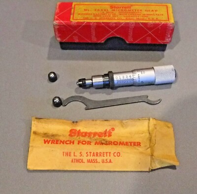 Micrometers - Starrett Micrometer Head