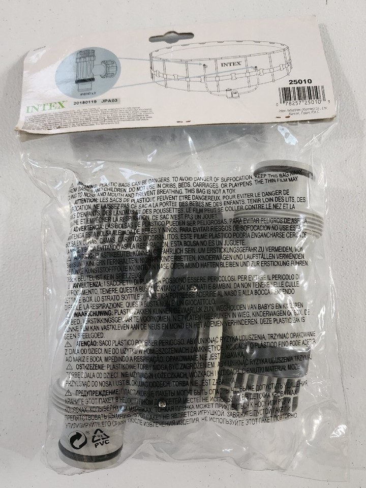 Intex Above Ground Plunger Valves with Gaskets & Nuts Replacement Part ...