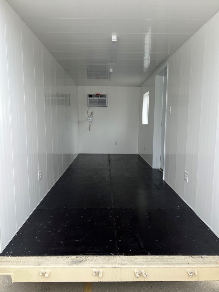NEW 20 ft Shipping Container Office / Ground Level Mobile Office ...