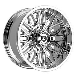 1 Gear Off Road 20x10 6X135 / 6X5.50 -19 775C Chrome Plated Wheel Rim ...