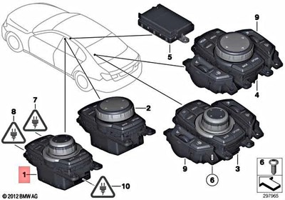 BMW OEM 2011 550i GPS Navigation System-Switch 65829206444 | eBay