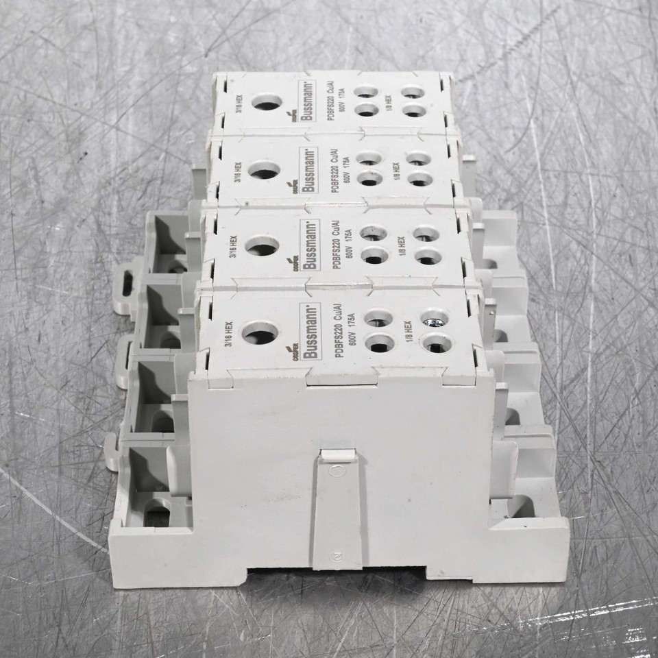 Bussman PDBFS220 Power Distribution Block Cu/AI Single-Pole 600V 175A ...