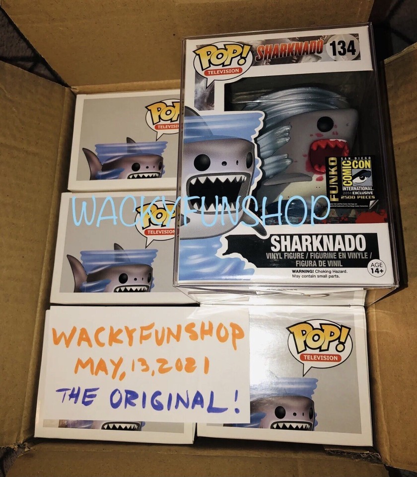 Funko Pop Exclusive SDCC SHARKNADO BLOODY VARIANT 2014 San Diego Comic ...