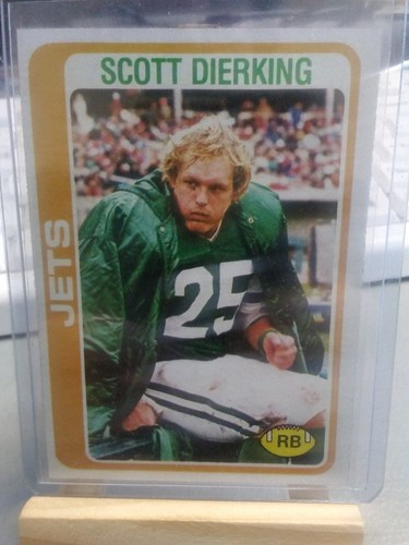 1978 Topps #206 ROOKIE RC Scott Dierking -New York Jets/Purdue ...