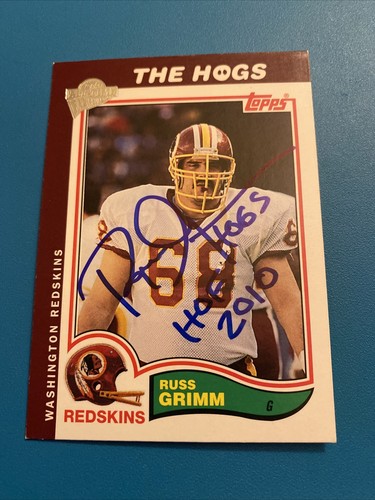 Russ Grimm Autograph | eBay