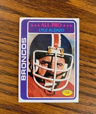 1978 Topps Football # 40 Lyle Alzado Denver Broncos ALL-PRO | eBay