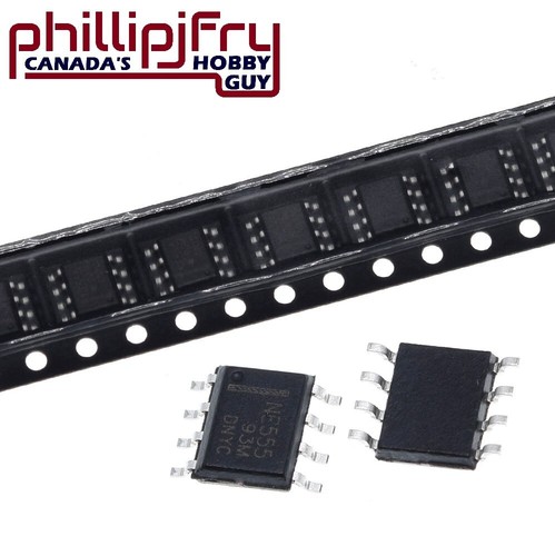 NE555 NE555N 555 NE555DR NE555DT Timer IC SMD Chip SOP-8 (10 Pack) | eBay