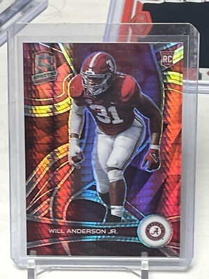 2023 Chronicles Spectra Draft Picks Will Anderson Jr. RC 47 Neon Pink ...