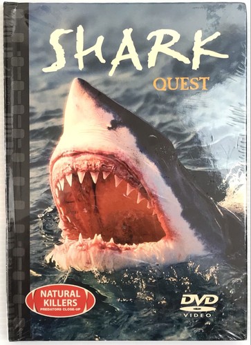 Shark Quest DVD And Book Natural Killers Brand NEW & SEALED, FREE AU ...