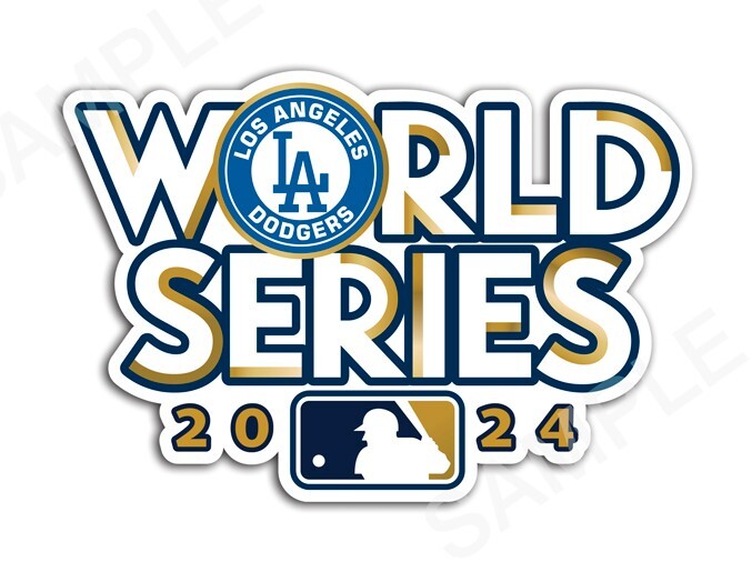 Los Angeles Dodgers Sticker Baseball Decals MLB World Series 2024 | eBay