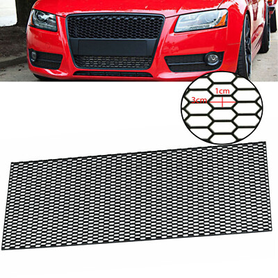 Universal ABS Plastic Car Racing Honeycomb Mesh Grill Spoiler Bumper 47 ...