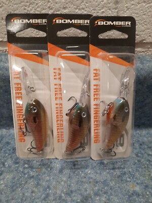 3 Bomber Excalibur Bill Dance Fat Free Shad BD5F Floating model BD5F522 ...