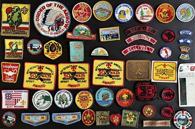 Vintage and NEW Boy Scout Uniform Patches Badges Emblems Insignias ...