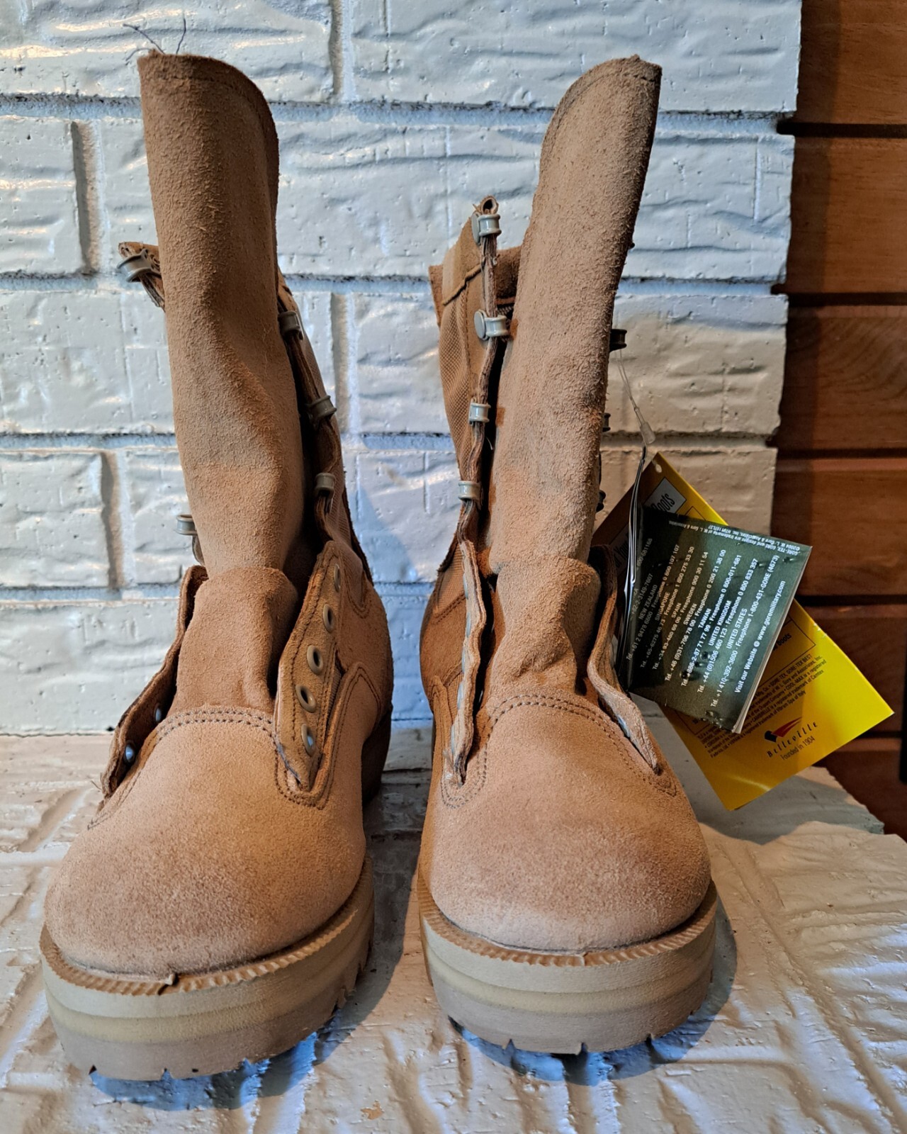 Belleville 790G Desert Combat Boots Gore-tex 04.5W Military Made in USA ...