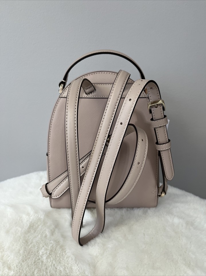 New Kate Spade Schuyler Mini Backpack Leather Warm Beige | eBay